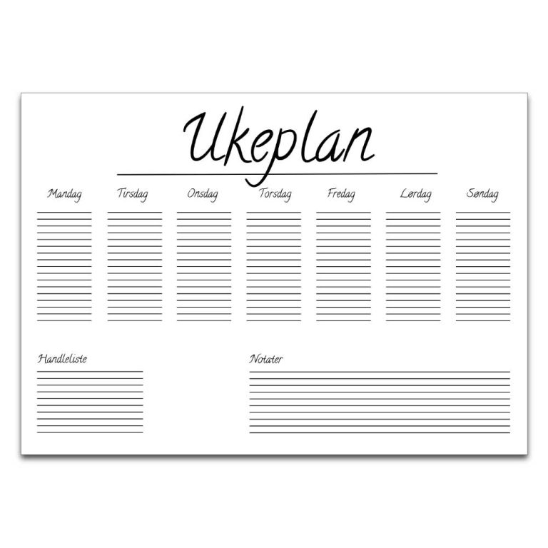 Whiteboard tavle - stil 1